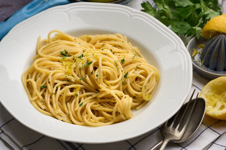 Pasta al Limone (Sicilian Lemon Pasta) - Regional Italian Food - At Home